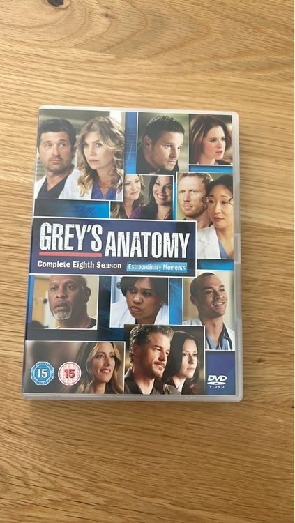 Grey's Anatomy Staffel 8 DVD Box - jetzt für lange Abende! (Gebraucht ...