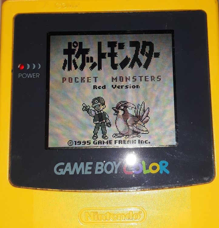Pocket Monsters Aka ( Pokemon Red Rot Rote ) ⚔️ Game Boy JPN (Gebraucht ...