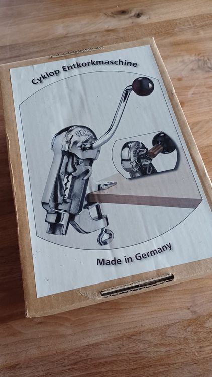 Korkenzieher Cyklop Profi mit Tischbefestigung (Gebraucht) in ...