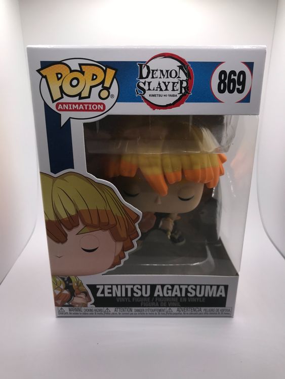 Funko POP - 869 - Zenitsu Agatsuma - Demon Slayer (Neuf avec emballage ...