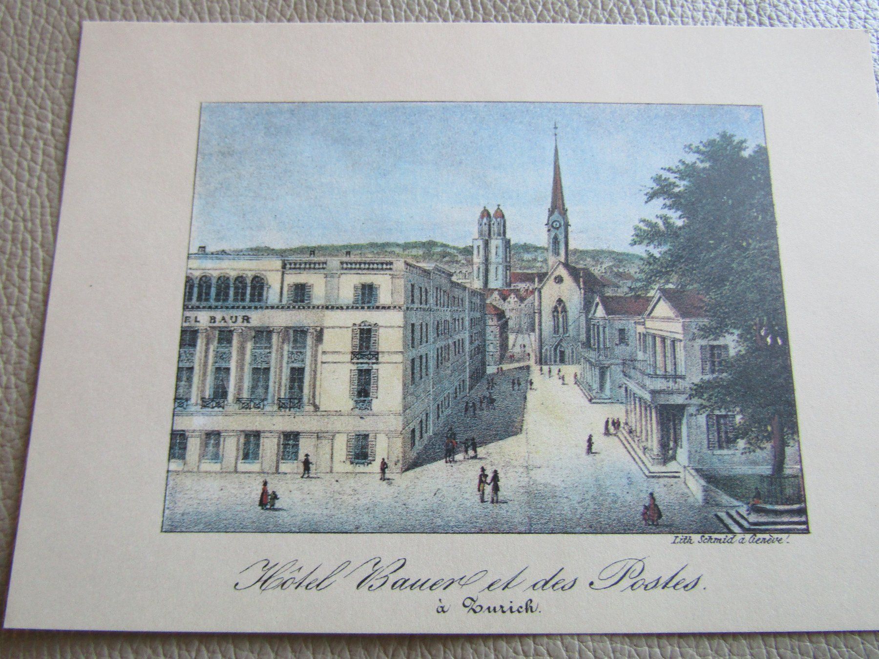 Hotel Baur et des Postes in Zürich (Nr.14) (Gebraucht) in ...