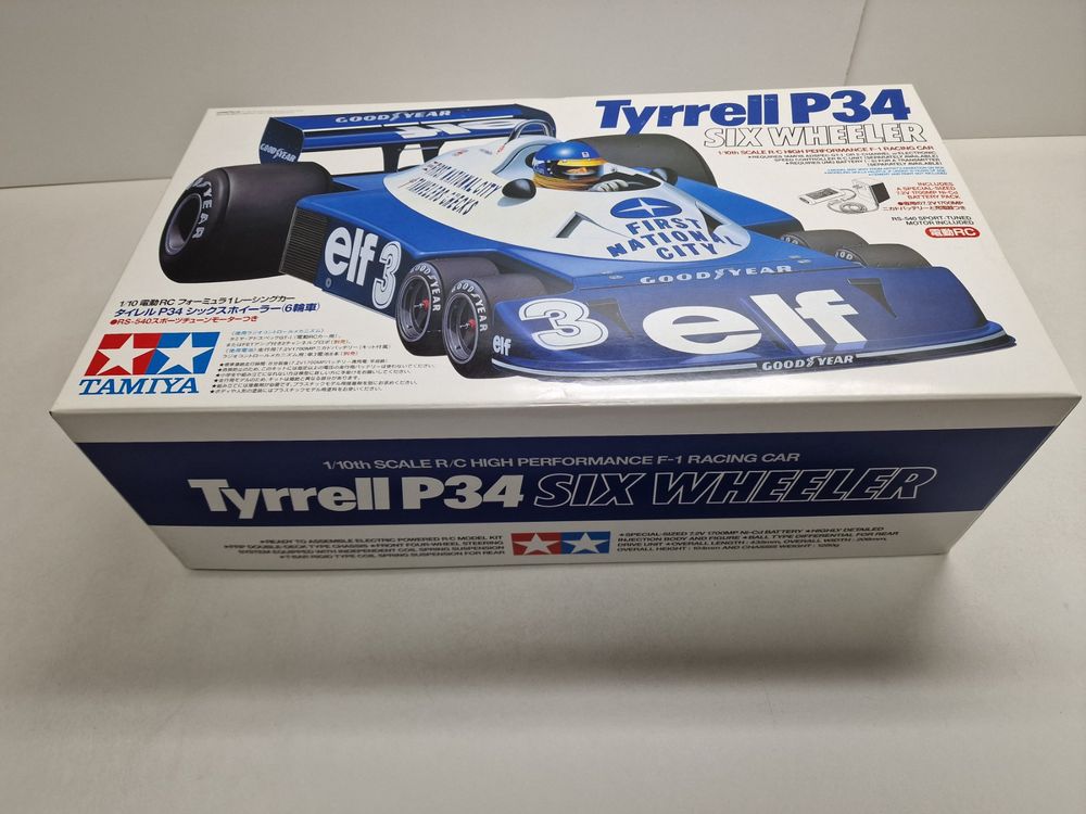 Tamiya Tyrrell P34 Six Wheeler 49154 (2000) (Neu und originalverpackt ...