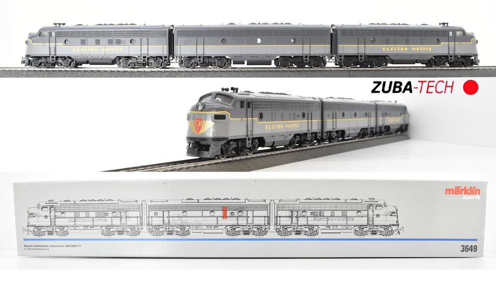 Märklin 3649 Diesellok EMD F7 GM H0 WS Digital mit OVP | Kaufen auf Ricardo
