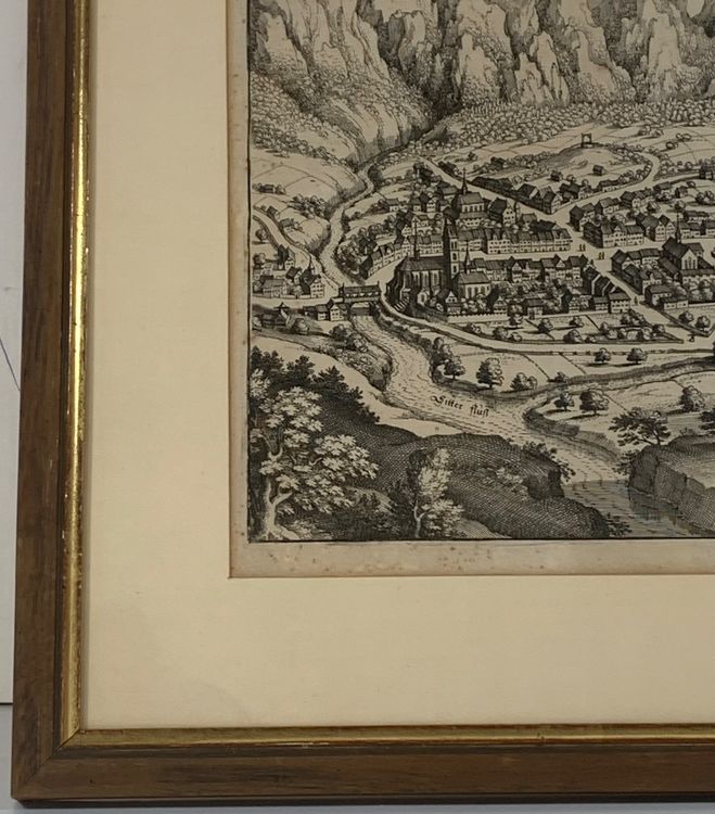 Matthäus Merian (1593-1650) Appenzell /Herissaw Stich | Kaufen auf Ricardo