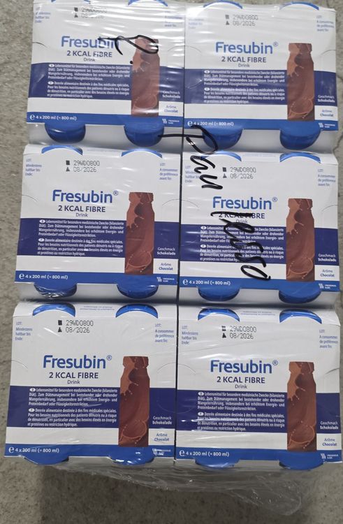 Fresubin 2 KCAL Fibre Drink Schokolade - Stück! (Neu und ...