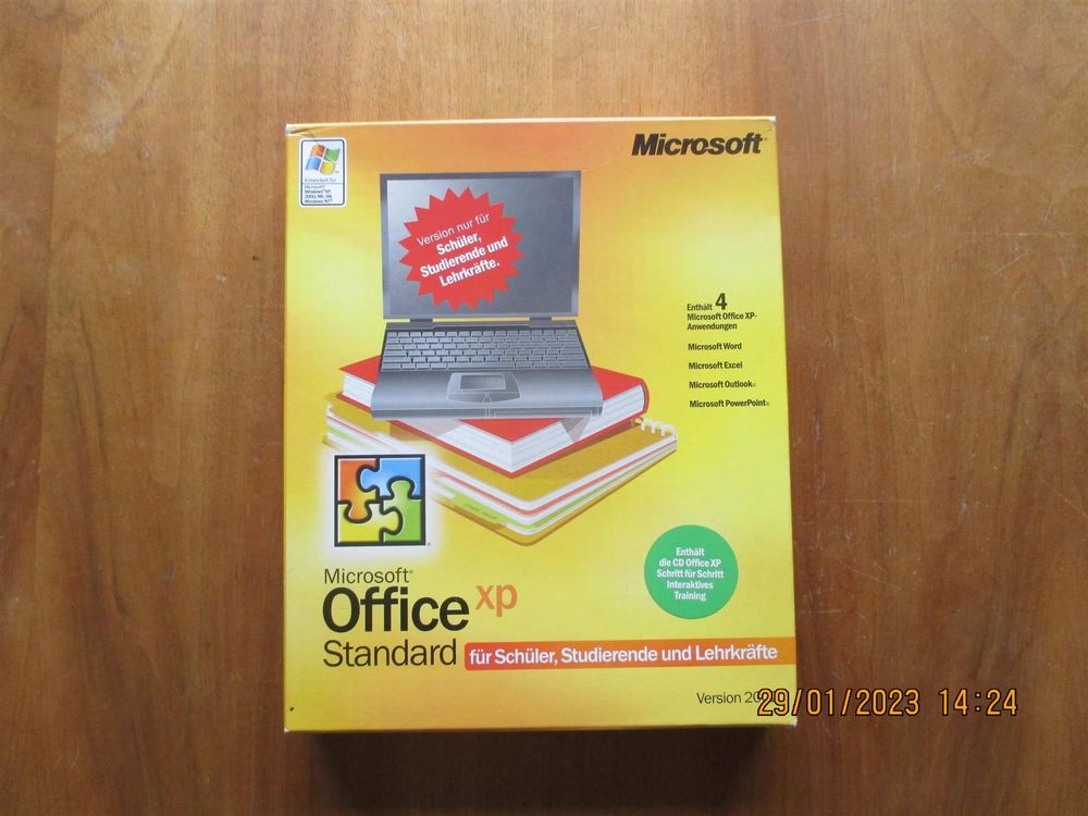 Microsoft Office XP Standard 2002 (Neu (gemäss Beschreibung)) in ...