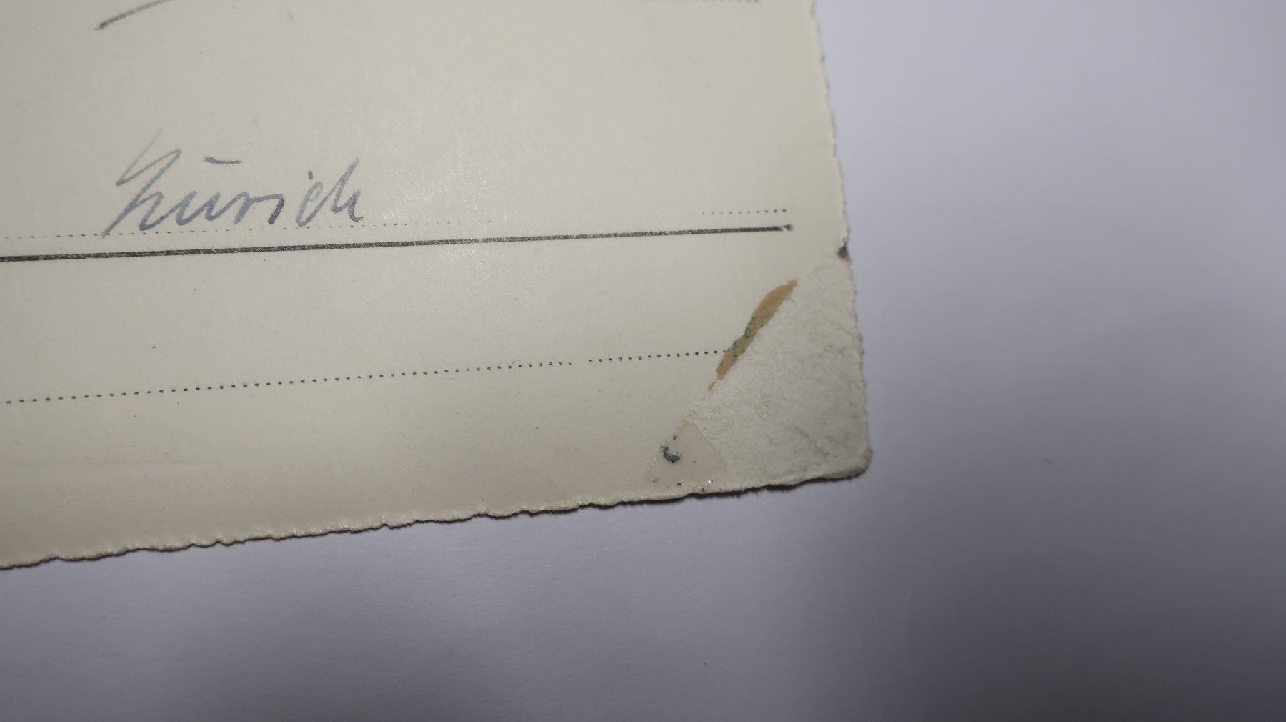 Flims-Waldhaus mit Piz Aul u. Piz Terri 1944 N° 2291 (Defekt) in ...