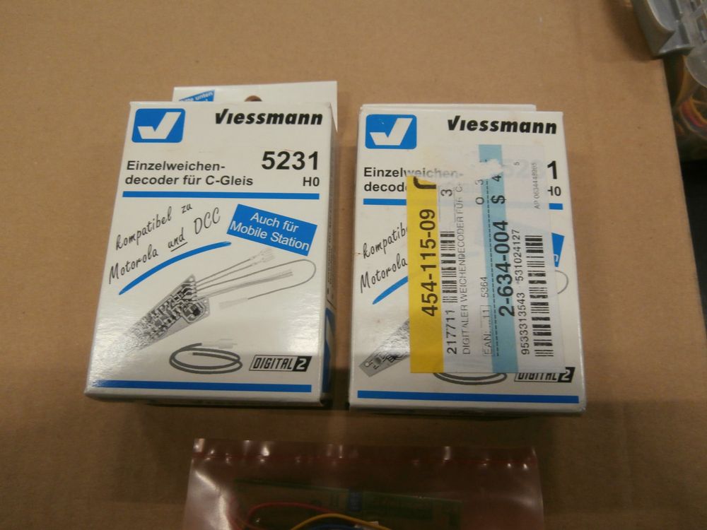 Viessmann 5231 Weichendecoder für C-gleis (Neuf avec emballage d ...