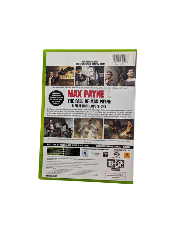 Max Payne 2: The Fall of Max Payne Xbox Classic (Gebraucht) in Domat ...