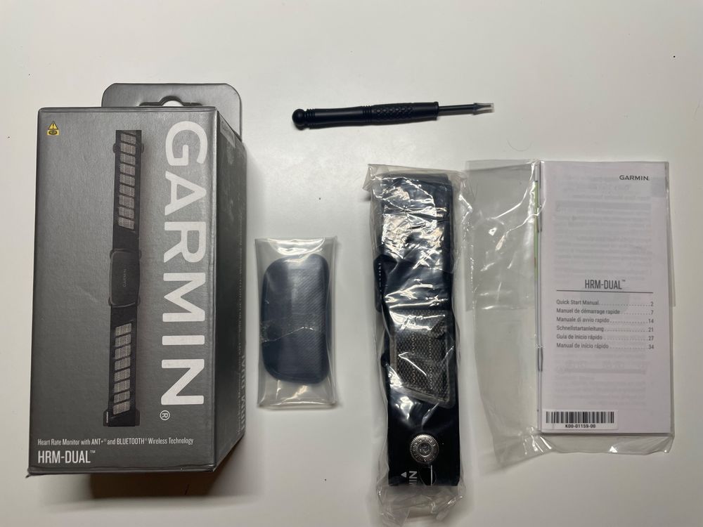 Garmin HRM-Dual Pulsmesser - Neuwertig (Neu (gemäss Beschreibung)) in ...
