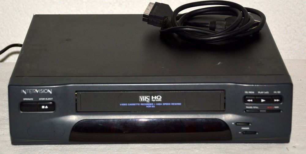Videorecorder / magnétoscope VHS Intervision VCR-50 (Gebraucht) in Collonges für CHF 60 – mit ...