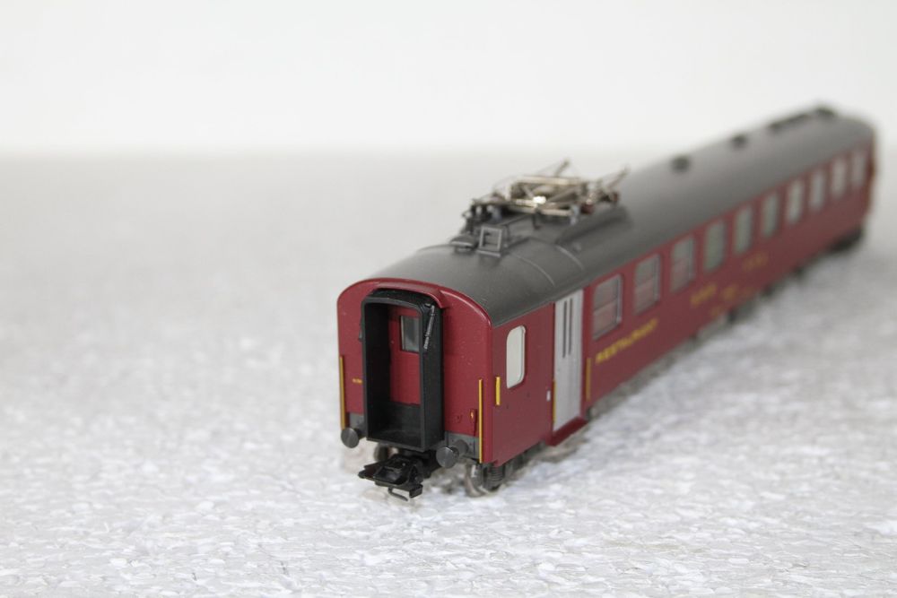 Märklin 43390 SBB Leichtstahl Speisewagen Restaurant (Neu (gemäss ...