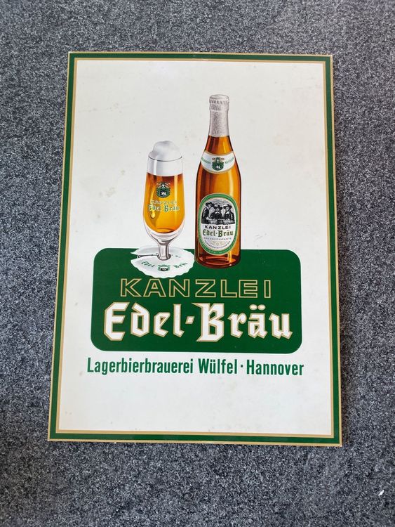 Kanzlei Edel-Bräu, Wülfel-Hannover Karton Aufsteller (Gebraucht) in ...