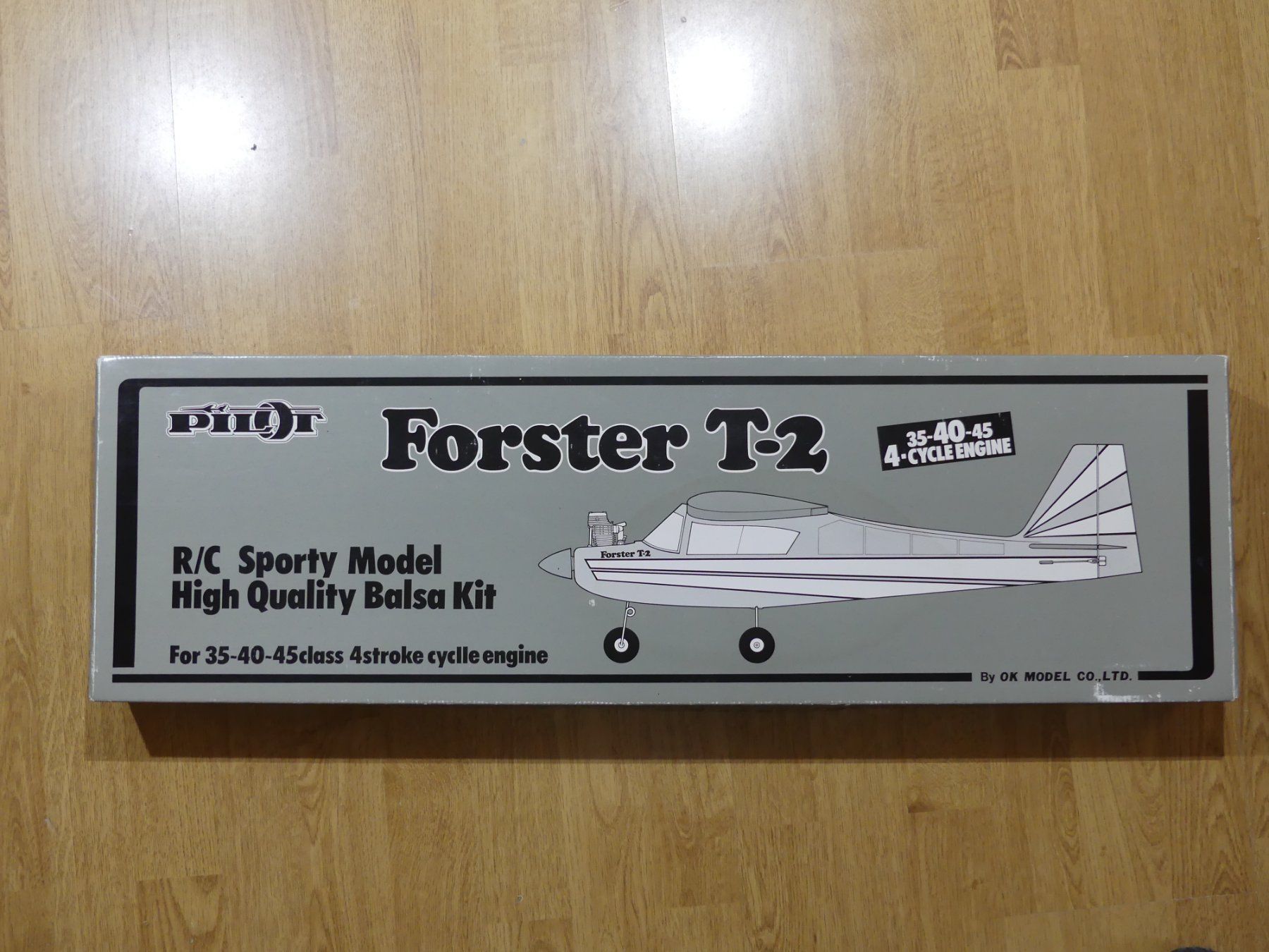 Holzbausatz Forster T-2 von Pilot ( OK Model Co., LTD. ) (Neu und ...