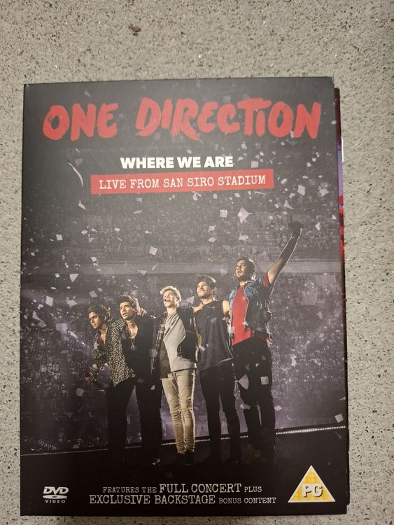 One Direction Where We Are Konzert DVD San Siro (Gebraucht) in Emmen ...