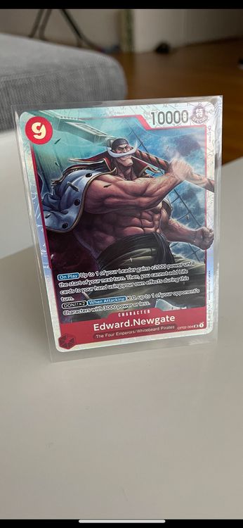 One Piece TCG OP02-004 SR Edward Newgate | Kaufen auf Ricardo
