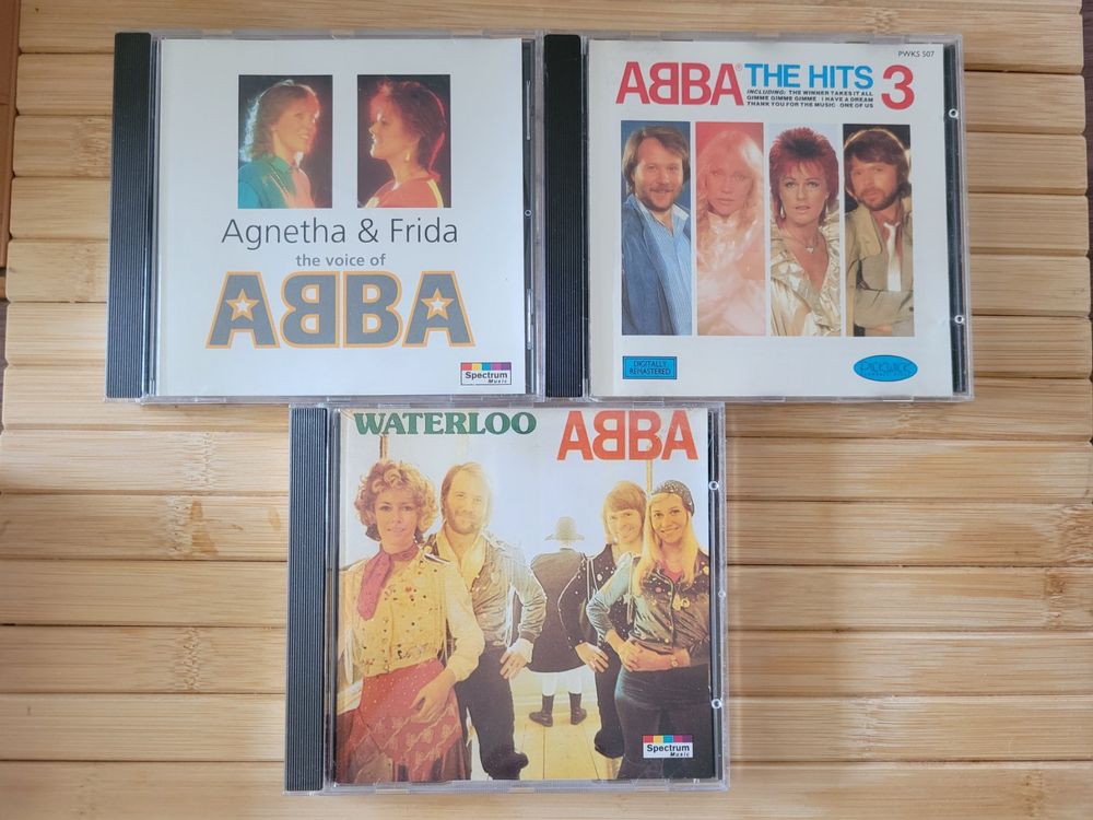 ABBA CD Sammlung - The Hits, Waterloo, Agnetha & Frida 🎵🎧 (Gebraucht ...