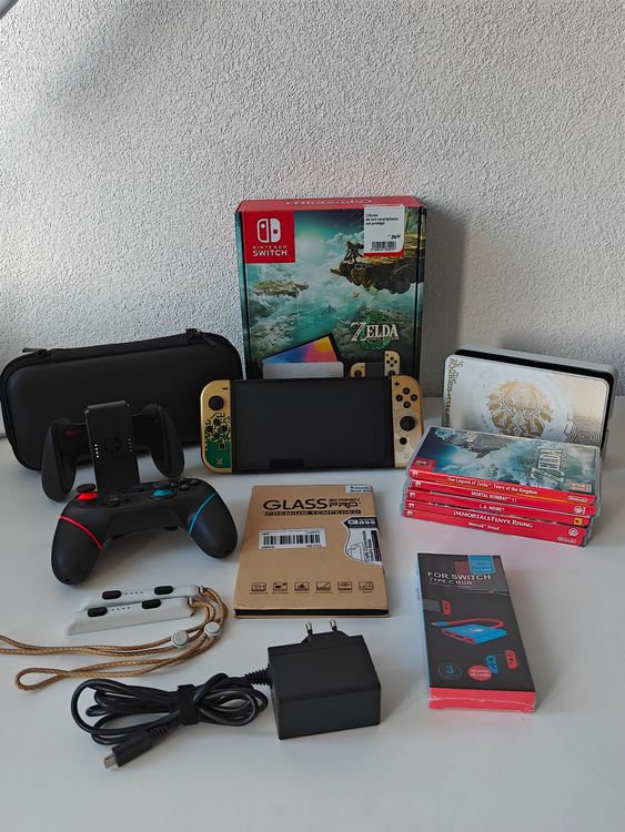 Nintendo Switch Oled version Zelda Tears of the kingdom | Kaufen auf ...
