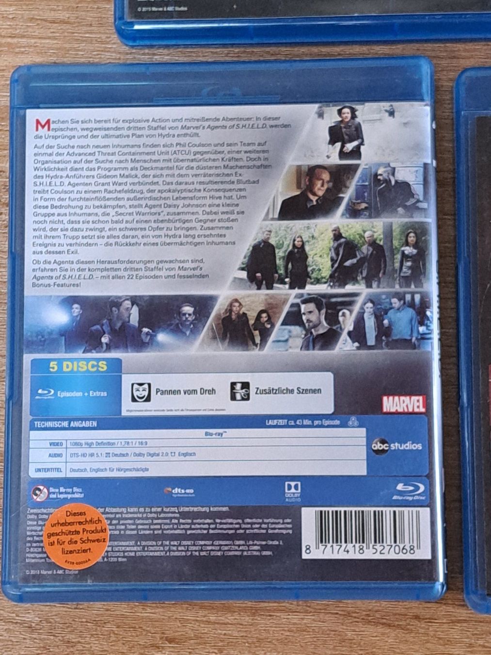 Blu-ray AGENTS OF S.H.I.E.L.D. Staffeln 1-5 (25 Discs) (Neu (gemäss ...