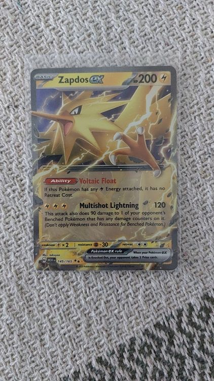 Zapdos ex Pokémon 151 (Neu (gemäss Beschreibung)) in Bellinzona für CHF ...