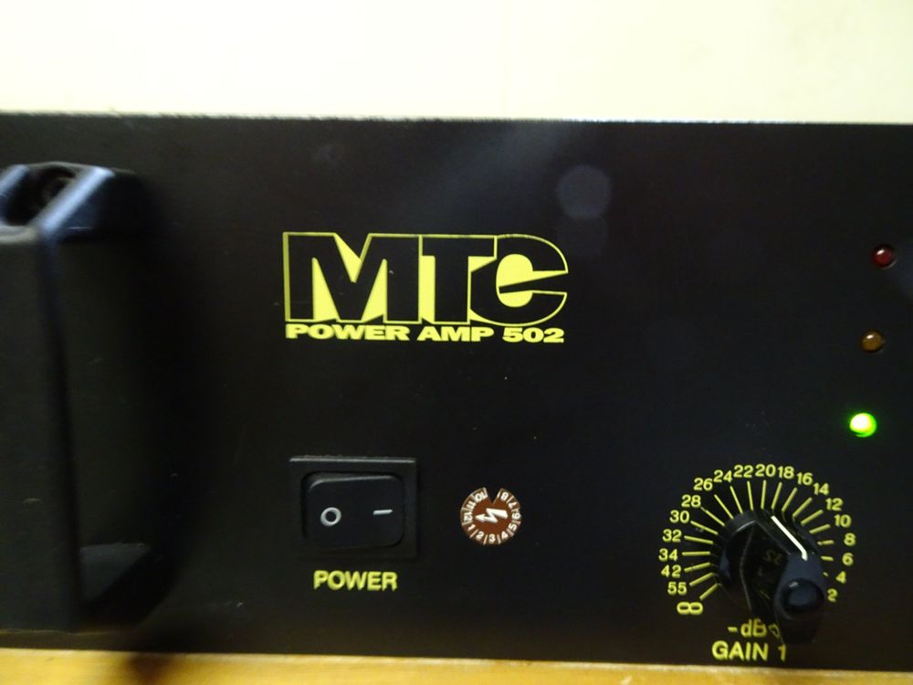 Stereo Endstufe PA Prof, HI-FI MTC 502, baugleich Zeck A402 (Gebraucht ...
