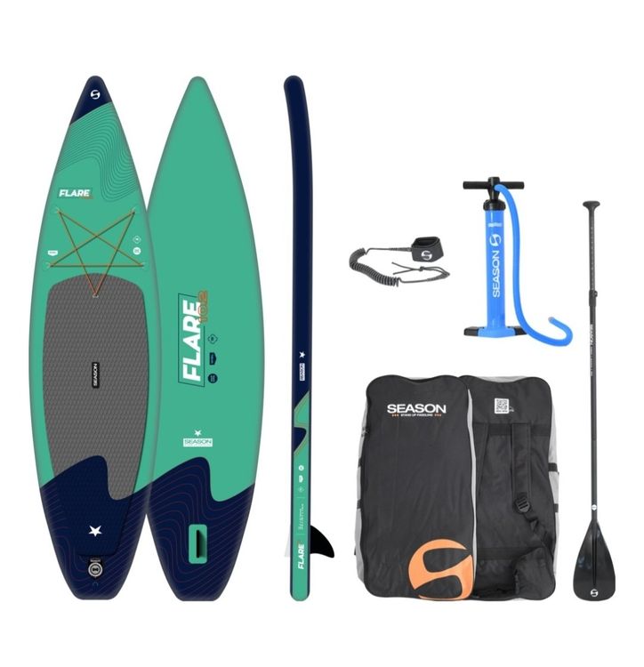 STAND UP PADDLE SEASON FLARE 10.2/ KOMPLETT SET/ NEU!!! | Kaufen auf Ricardo