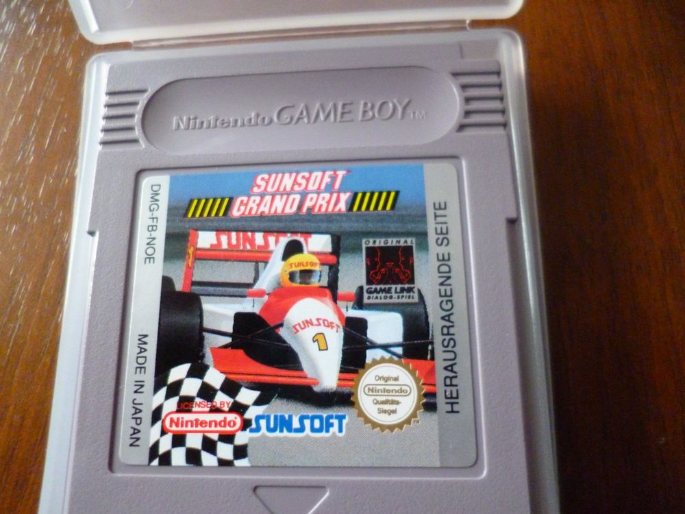 Kassette Sunsoft Grand Prix zu Nintendo Game Boy, zum Sieg (Neu (gemäss ...