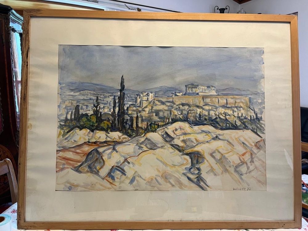 Aquarell Bild -Waser 72 (73) (Gebraucht) in Illnau-Effretikon für CHF ...