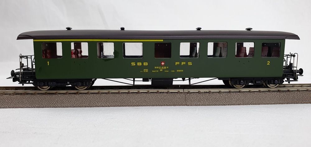 Roco 44730 SBB Seetal Wagen 1./2.Kl AC/Wechselstrom (Gebraucht) in Seon ...
