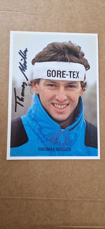 Thomas Müller - sehr alte Autogrammkarten sk (Gebraucht) in Menziken ...