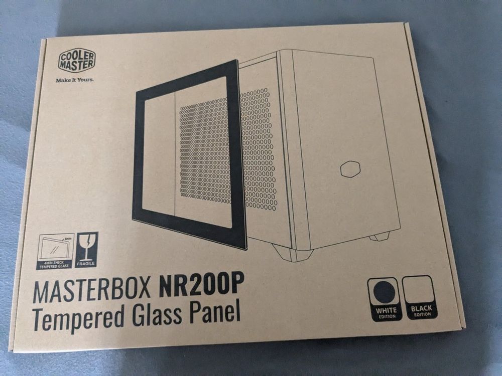 Masterbox NR200P Tempered Glass Panel (White Edition) (Neu und ...