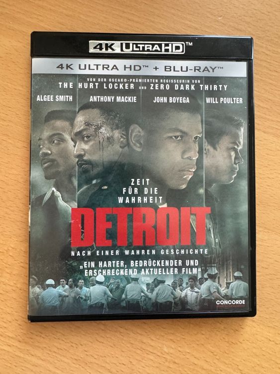 Detroit 4k UHD Blu Ray (Gebraucht) in Schwerzenbach für CHF 13 – mit ...