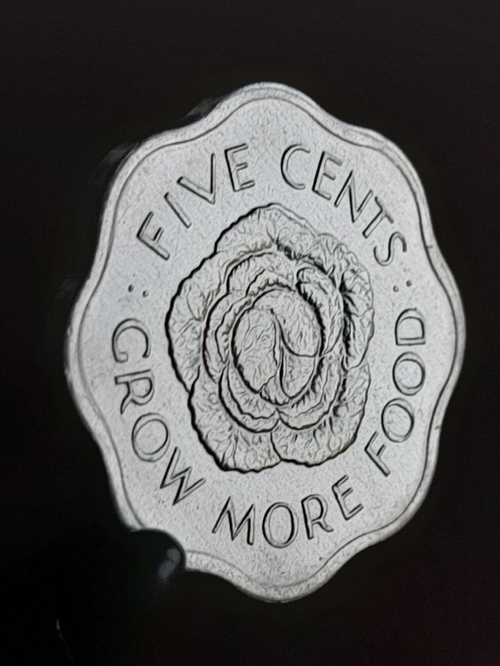 5 Cent 1975 Seychellen Fao Gedenkmünze "Sammelstück" (Gebraucht) in ...