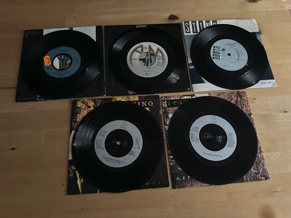STING POLICE tolle Singles Kult Top Hits 80's Russians (Gebraucht) in ...