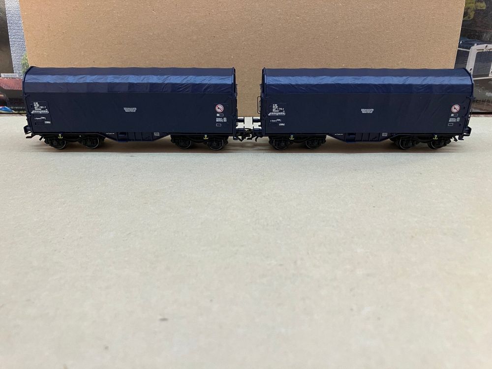 Märklin 47210 Wagenset Schiebeplanen der SNCB, H0 WS (Gebraucht) in ...