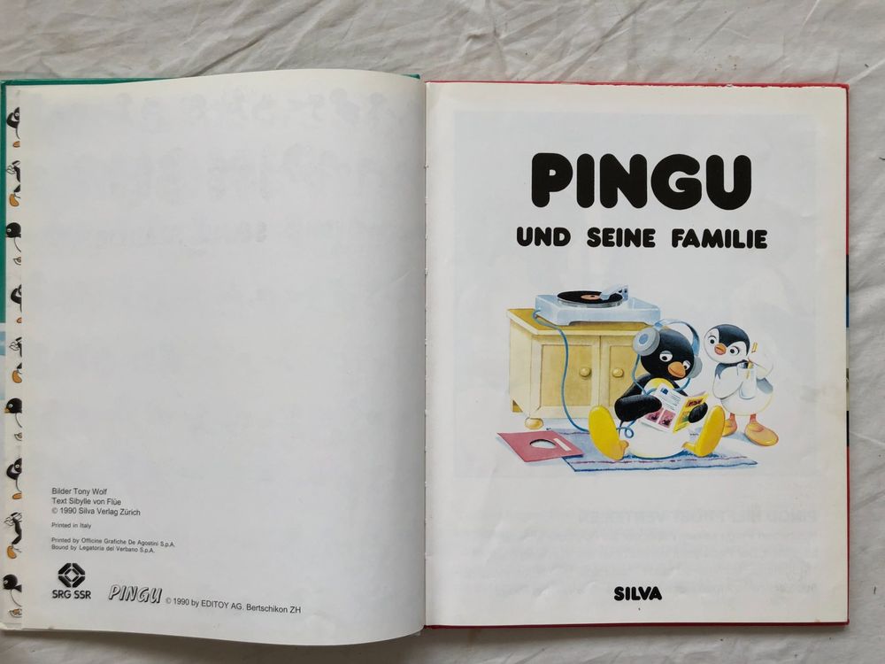PINGU UND SEINE FAMILIE - Silva Verlag (Gebraucht) in für CHF 19.5 – mit Lieferung auf Ricardo ...