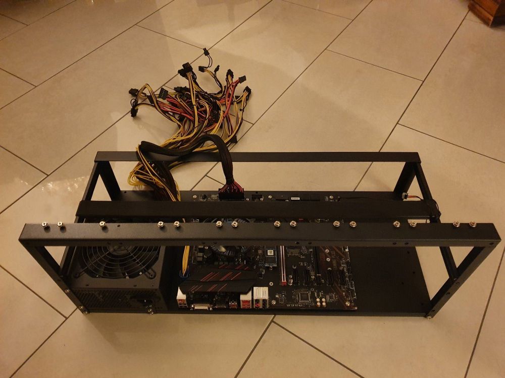 MSI Mining Rig 512GB SSD 8G 6x GPU 2600W | Kaufen auf Ricardo