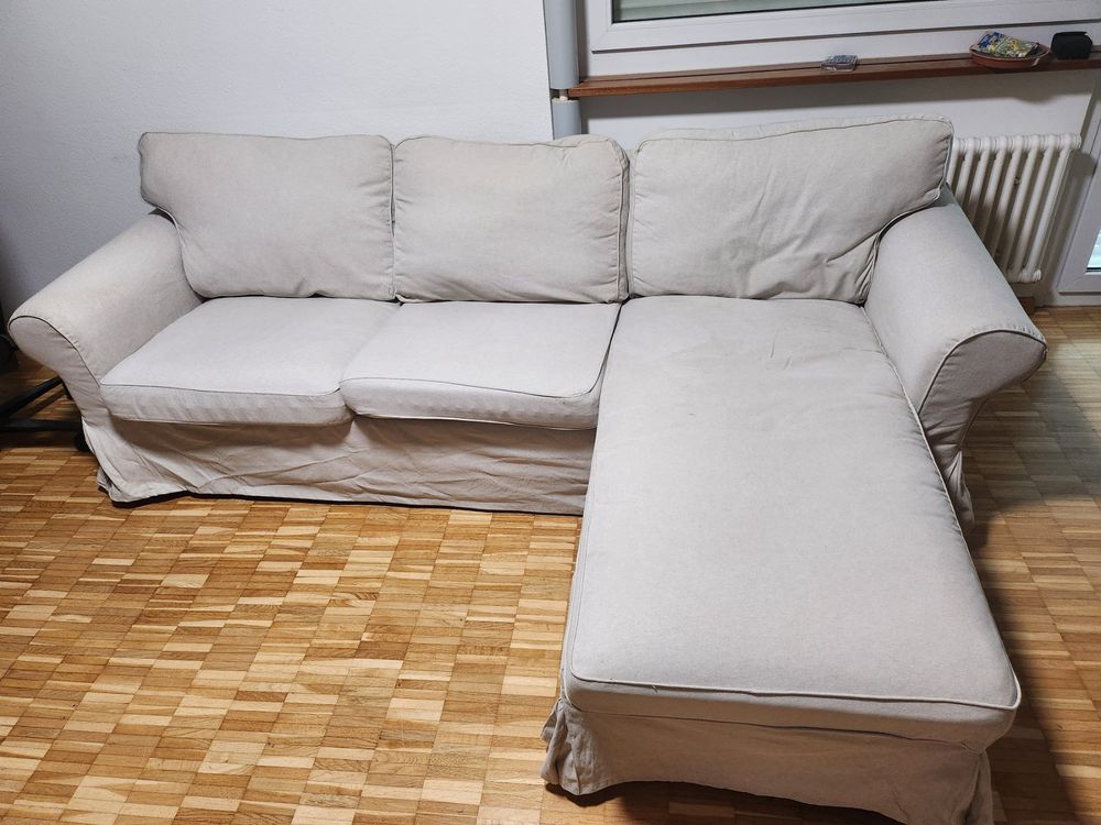 Ikea Ecksofa Ektorp (Gebraucht) in Basel für CHF 100 – nur Abholung auf Ricardo kaufen