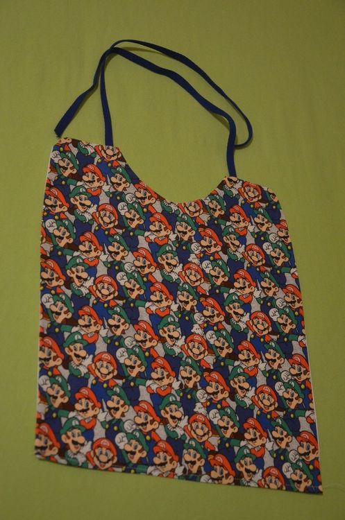 BAVETTE - LATZLI - NEU - HANDARBEIT - SUPER MARIO (Neu und ...