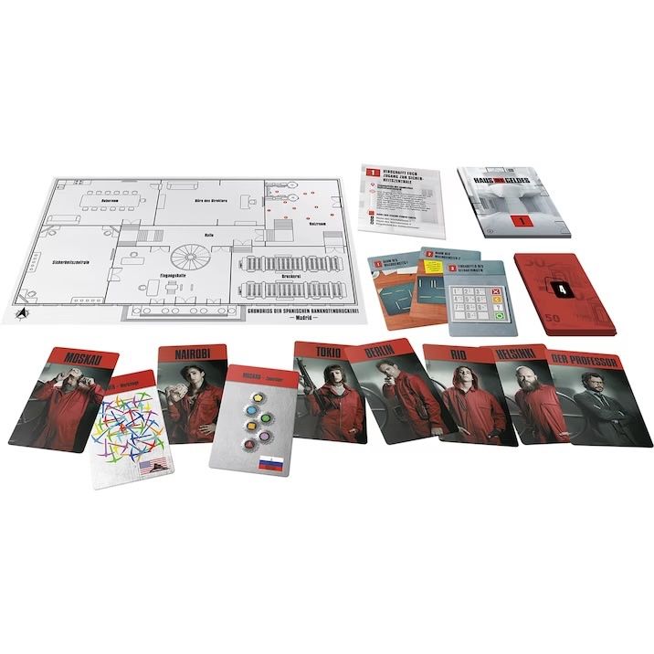Neu Jumbo Haus des Geldes Escape Game Brettspiel (1x) (Neu und ...
