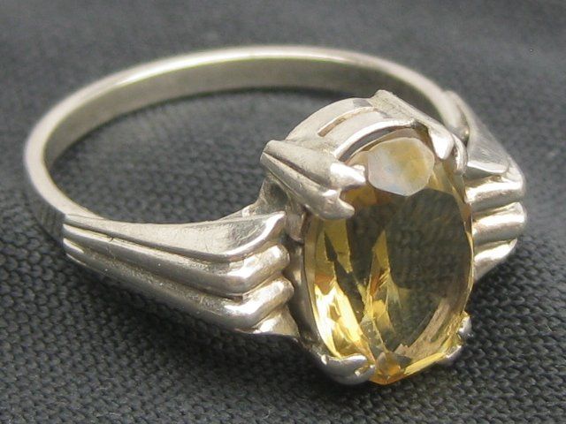 Antik Ring Silber 830 Citrin Gr. 53 (Gebraucht) in Ermatingen für CHF ...
