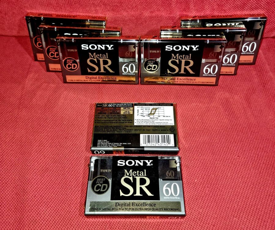 SONY "METAL SR-60" for american market... (Neu und originalverpackt) in ...