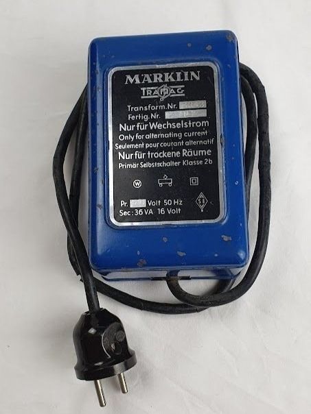 Märklin 6343 Tramag Trafo 36VA 16V 1958-59 | Kaufen auf Ricardo