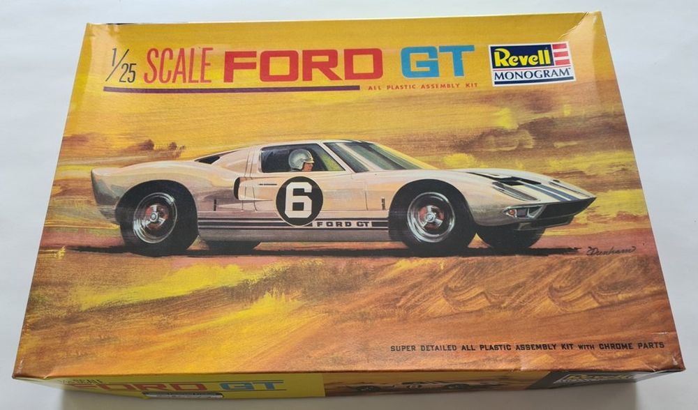 Ford GT-40 de Revell-Monogram au 1/25ème | Kaufen auf Ricardo