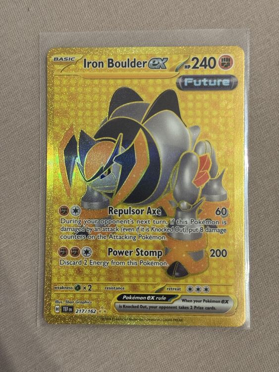 Pokémon Iron Boulder ex 217/162 Temporal Forces | Kaufen auf Ricardo