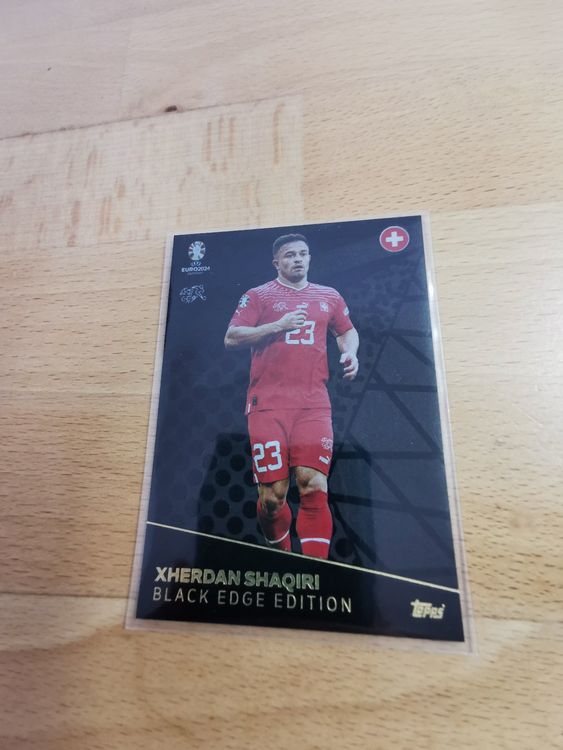 Topps EURO 2024 BLACK EDGE BE 9 Shaqiri (Neu (gemäss Beschreibung)) in ...