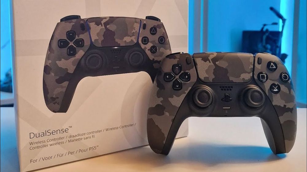 PS5 DualSense Controller Camo Grey Playstation 5 (Gebraucht) in ...