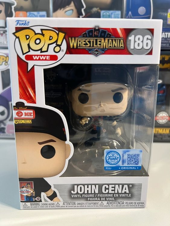 Funko POP! WWE John Cena (Wrestlemania 41) Edition Limitée (Neuf avec ...
