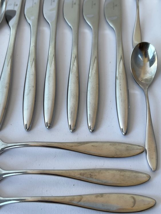 Design Besteck 22 Teile Inox 18/10 WEDGWOOD England | Kaufen auf Ricardo