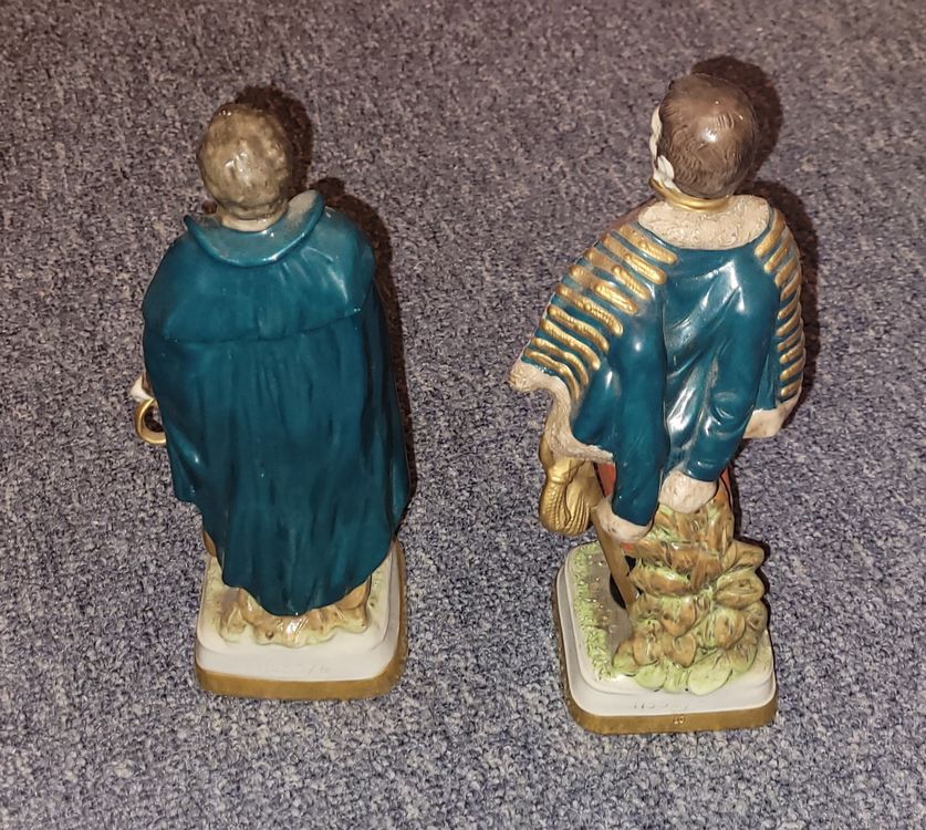 Capodimonte Due famosi Generali Napoleonici in porcellana (Gebraucht ...